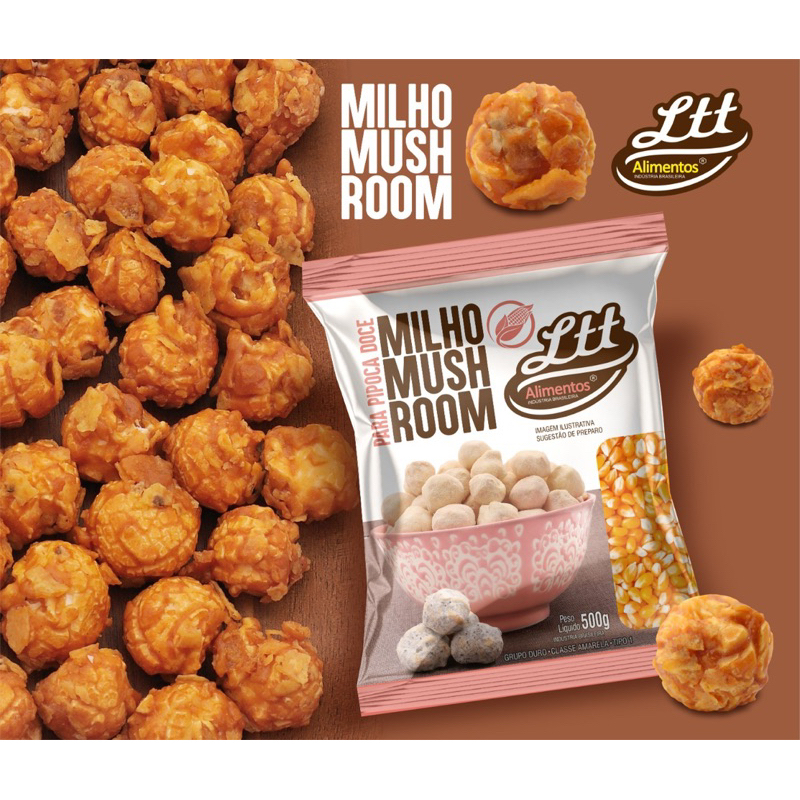 Milho Mushroom Ltt 500g | Shopee Brasil