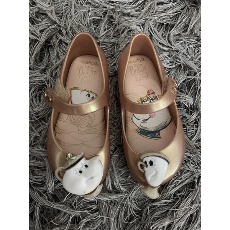 Mini Melissa original bela e fera TAM 20/21 | Shopee Brasil