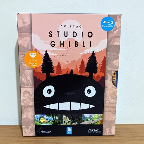 Blu-ray Coleção Studio Ghibli - Box com 3 discos | Shopee Brasil