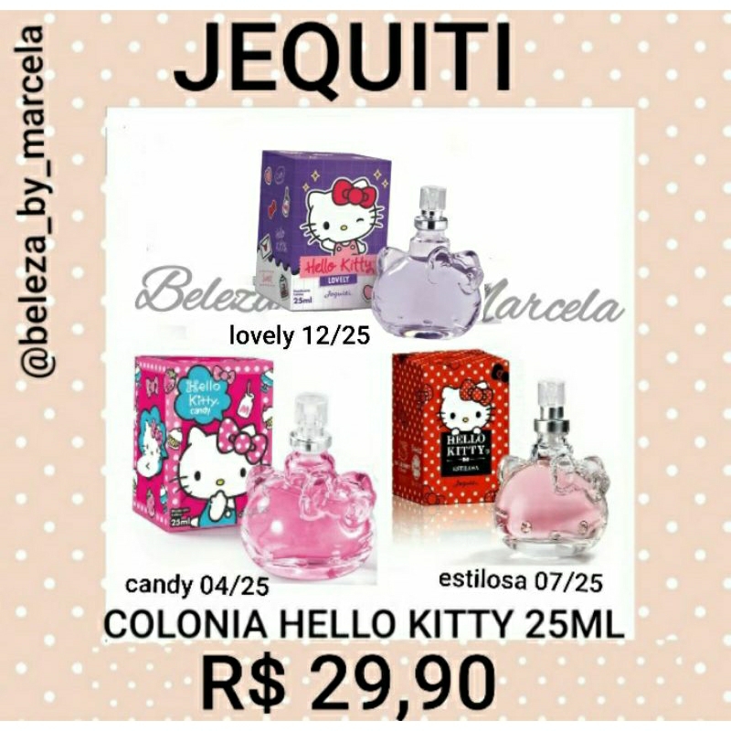 Perfume Hello Kitty Jequiti | Shopee Brasil