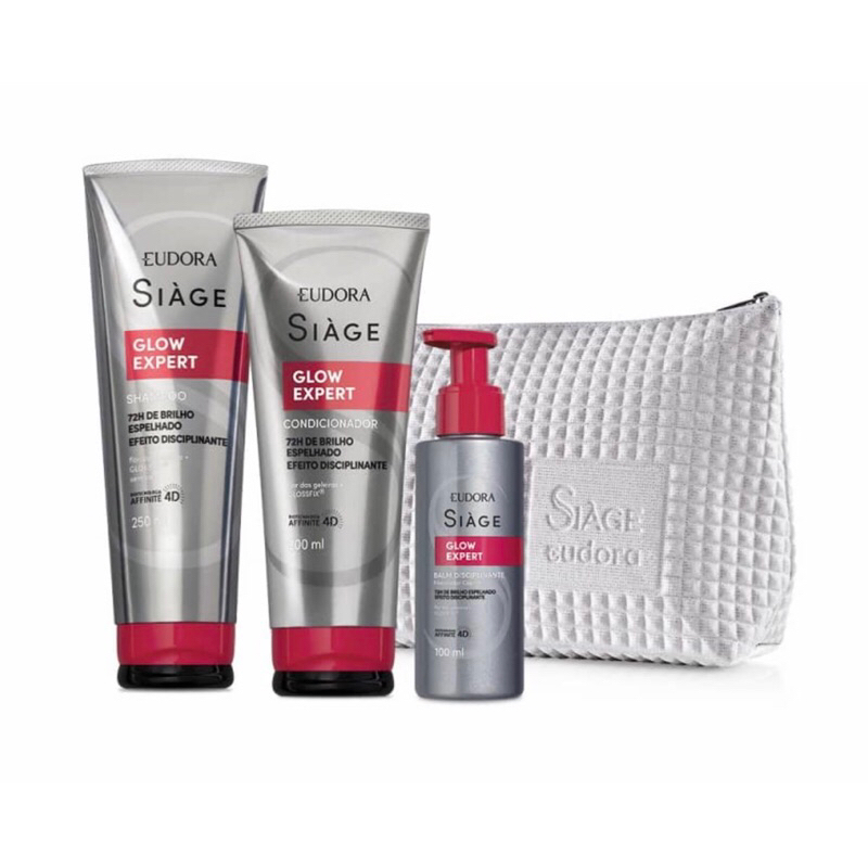 Combo Eudora Siàge Glow Expert (4 itens) | Shopee Brasil