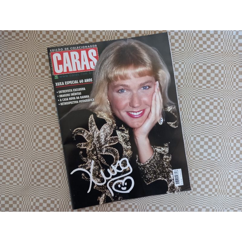 Revista Caras Xuxa 60 Anos - Capa Preta | Shopee Brasil