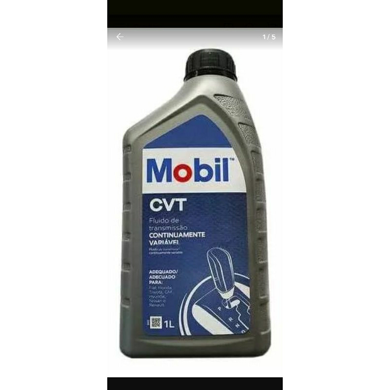 MOBIL CVT ÓLEO DE CÂMBIO AUTOMÁTICO 1 LITRO | Shopee Brasil