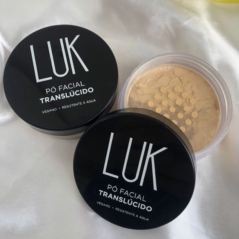 Pó Facial Translúcido Vegano Luk Makeup 10g | Shopee Brasil