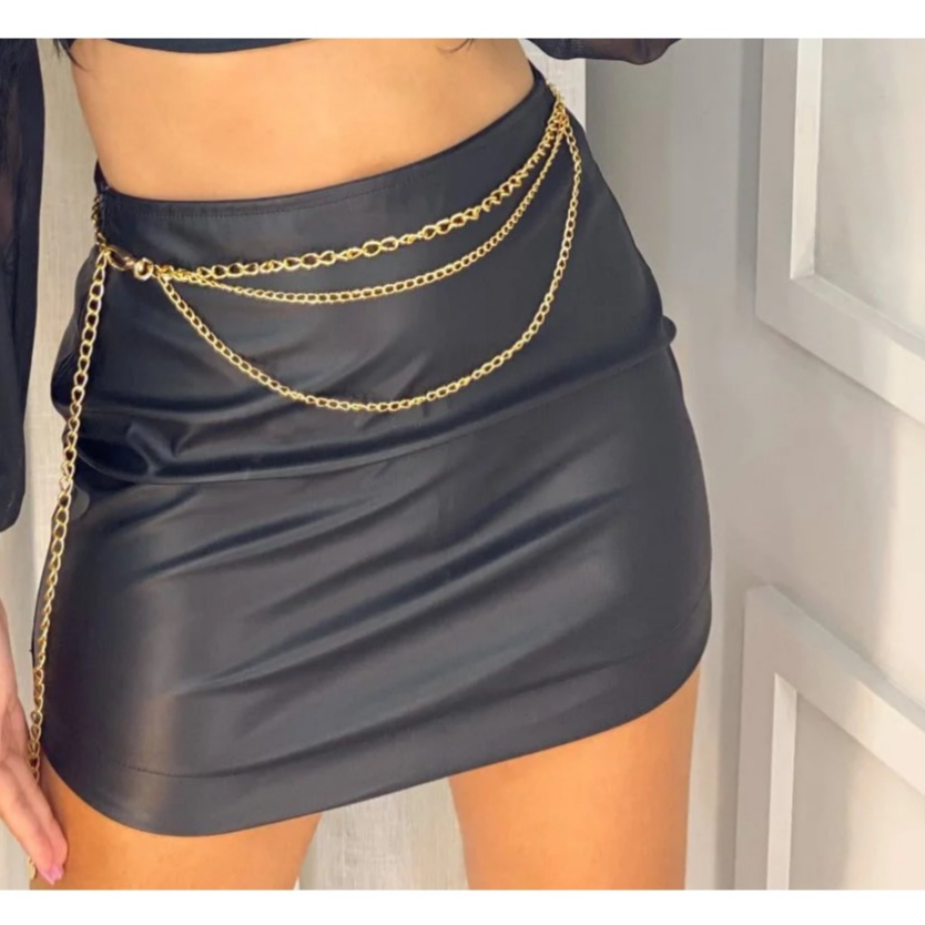 Cinto Corrente Feminino Corrente de Cintura Moda Têndencia | Shopee Brasil