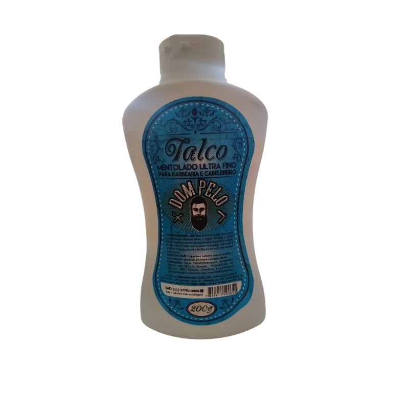 Talco Mentolado Ultra Fino Dom Pelo 200g | Shopee Brasil