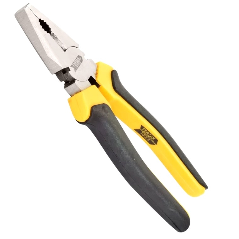 Alicate Universal 8" | Alicate Bico 6" Meia Cana | Alicate Corte ...