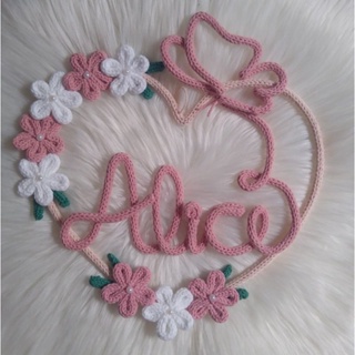 nome em tricotin, nomes decorado e personalizado. | Shopee Brasil