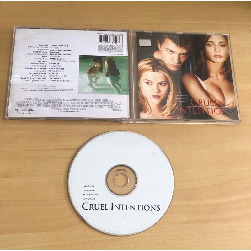 CD Cruel Intentions | Shopee Brasil