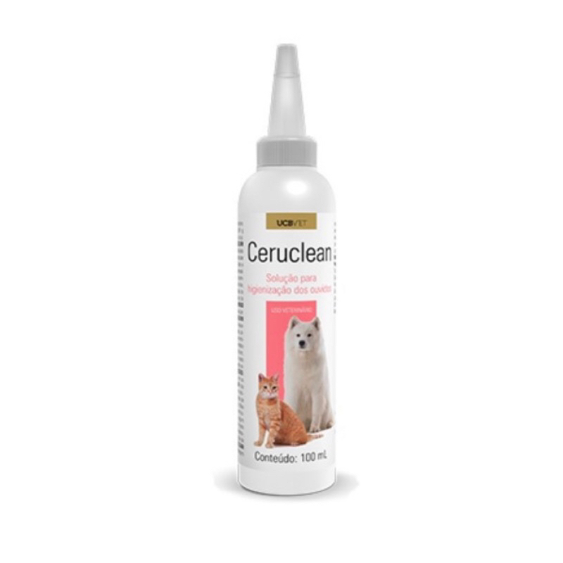 Ceruclean UCBVET Higienização dos Ouvidos 100ml | Shopee Brasil