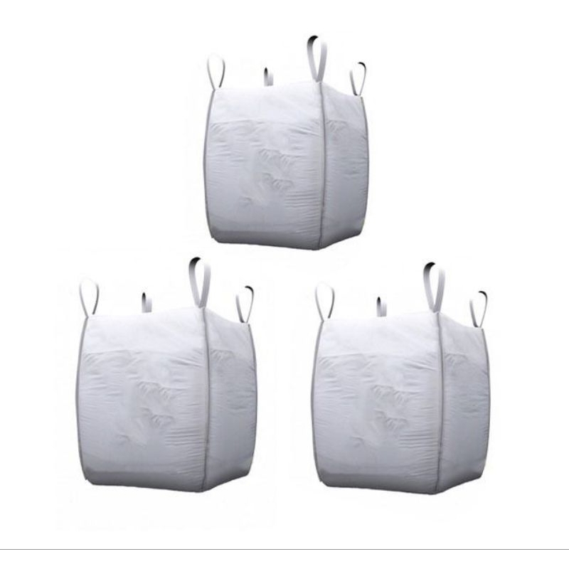 3 SACOS BIG BAG PARA ENSACAR ATE 1000KG MEDIDAS 90X90X120 CM | Shopee ...
