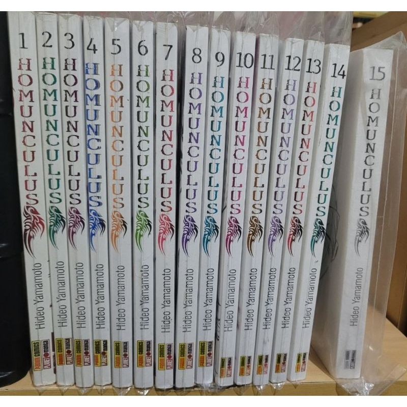 Mangá Homunculus Vol.1 ao 15 - Coleção Completa | Shopee Brasil