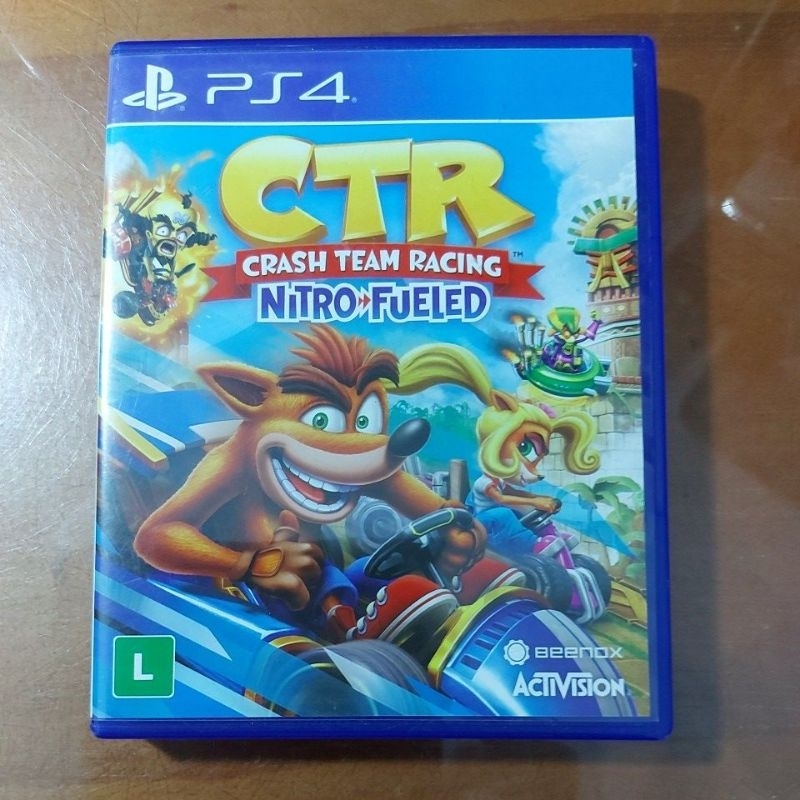 CTR CRASH TEAM RACING NITRO FUELED JOGO ORIGINAL PARA PLAYSTATION NOVA ...