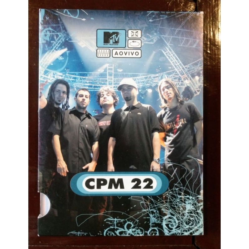 DVD CPM 22 - MTV Ao Vivo (original - Digistack) (b) | Shopee Brasil