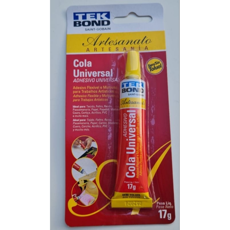 COLA UNIVERSAL DE ARTESANATO TEK BOND | Shopee Brasil