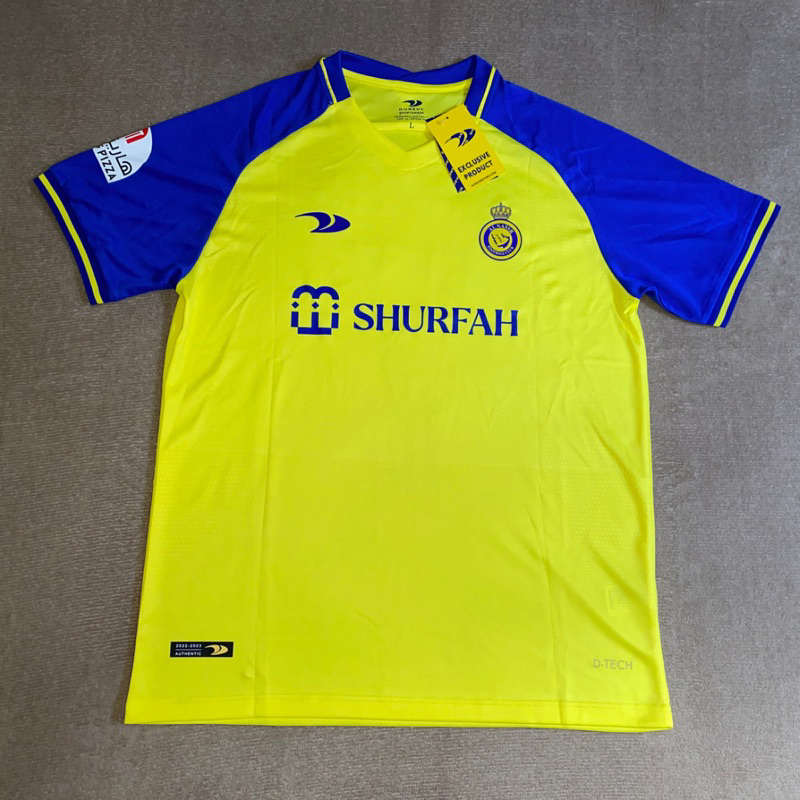 Camisa Al Nassr Home 2022 23 Ronaldo 7 Pronta Entrega Envio Imediato