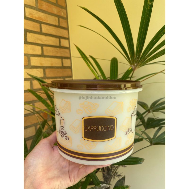 Tupperware Caixa de Mantimentos Cappuccino Colors 1,7 litros | Shopee ...