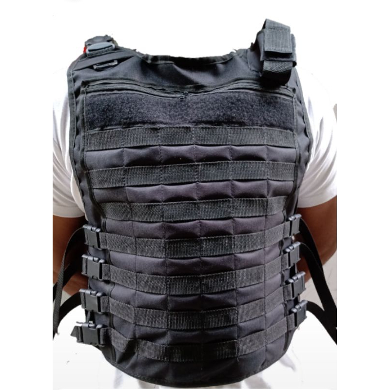 CAPA PARA COLETE BALÍSTICO MODULAR TÁTICO PRETO CLEITON CAPAS | Shopee ...