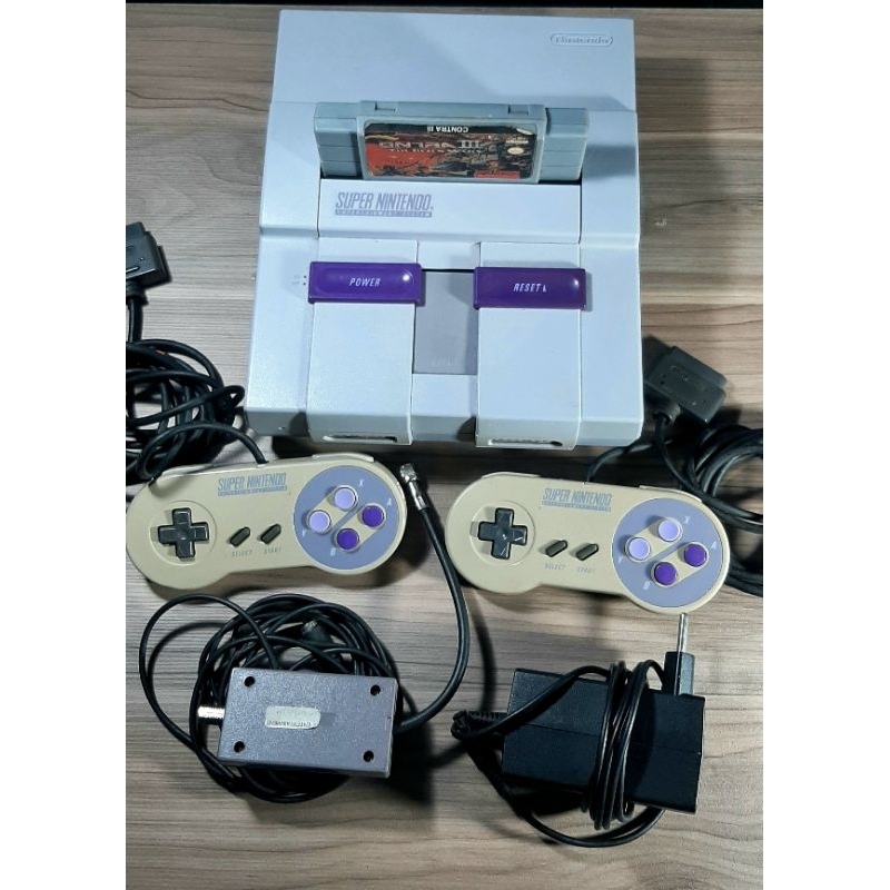 Videogame Super Nintendo Fat | Shopee Brasil