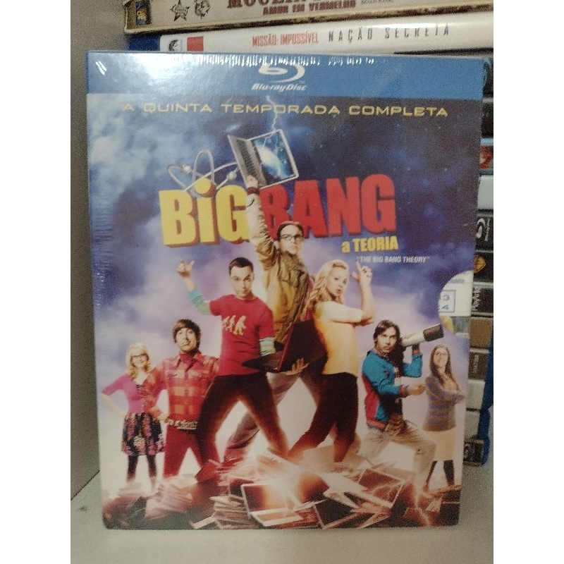 Blu-ray Big Bang theory 5° temporada (lacrado) | Shopee Brasil