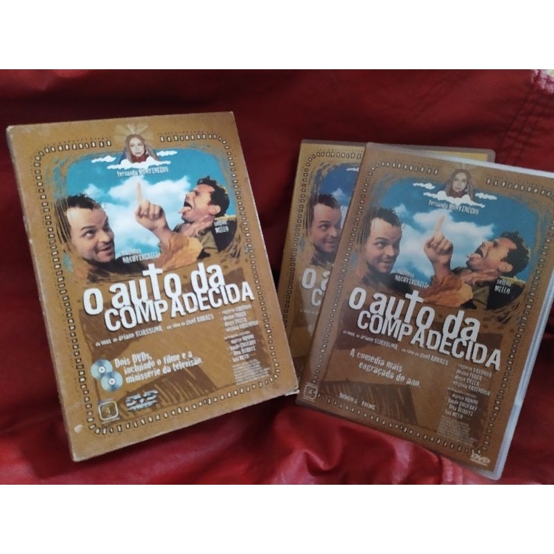 dvd opções o auto da Compadecida duplo com luva | Shopee Brasil