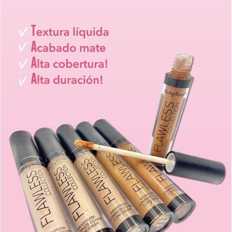Corretivo Flawless Ruby Rose | Shopee Brasil