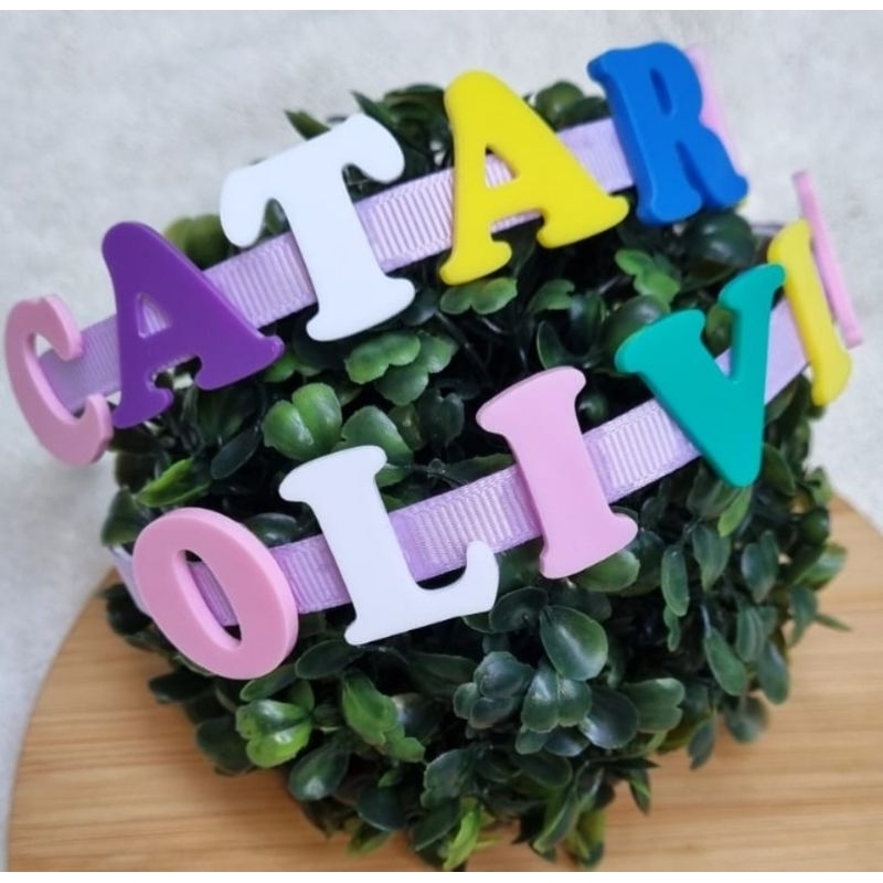 LETRA PERSONALIZADAS EM ACRÍLICO COLORIDA 2,5 CM DE ALTURA(KIT COM 40 ...