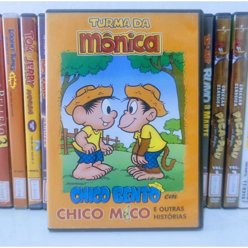 Chico Bento em Chico Mico Dvd Original Midia Física | Shopee Brasil