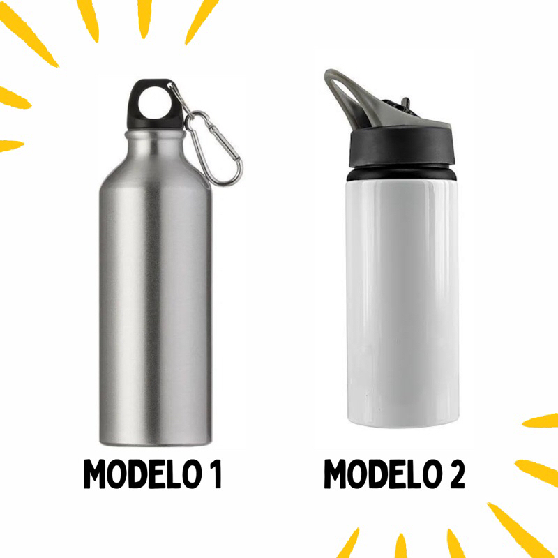 GARAFA DE ALUMÍNIO PERSONALIZADA 550ml | Shopee Brasil