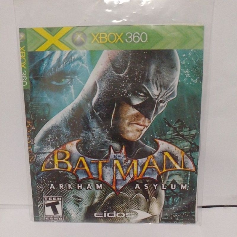 xbox 360 Batman Arkham asylum raridade novo copia | Shopee Brasil