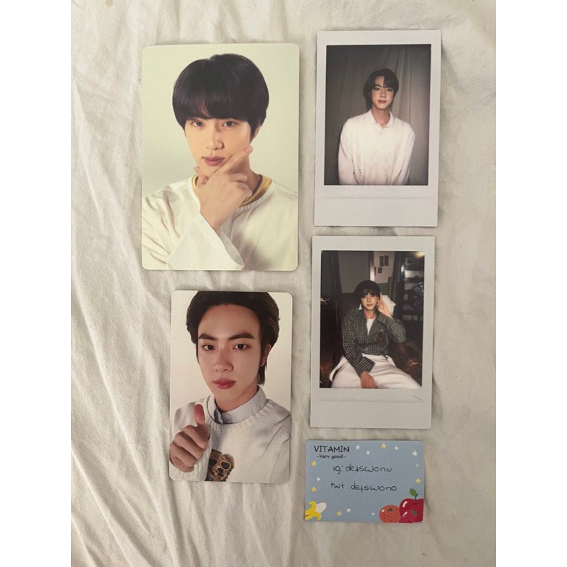Set de Cards Seokjin BTS Jin Deco Kit | Shopee Brasil