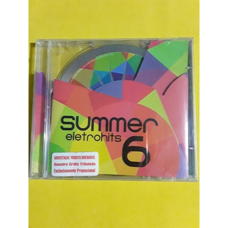 CD SUMMER ELETROHITS 6 - POP DANCE ANOS 2000 - NOVO LACRADO DE FABRICA ...