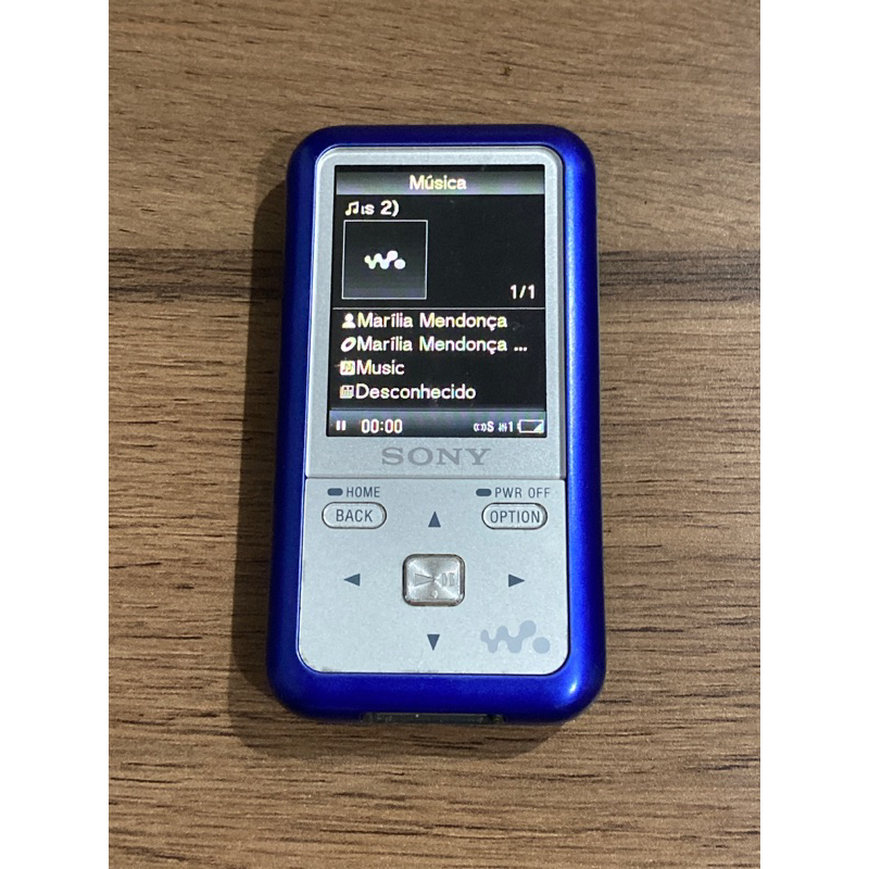 Sony Walkman NWZ-S615F AZUL (2 GB) Digital | Shopee Brasil