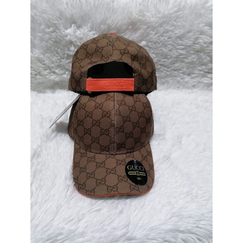 bone guci aba curva com fecho velcro | Shopee Brasil