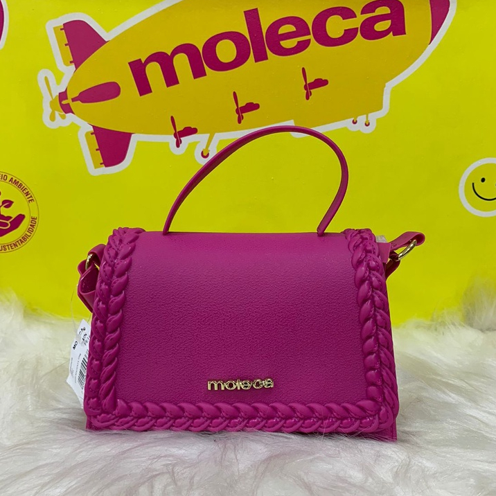 Bolsa Feminina Moleca Pink | Shopee Brasil
