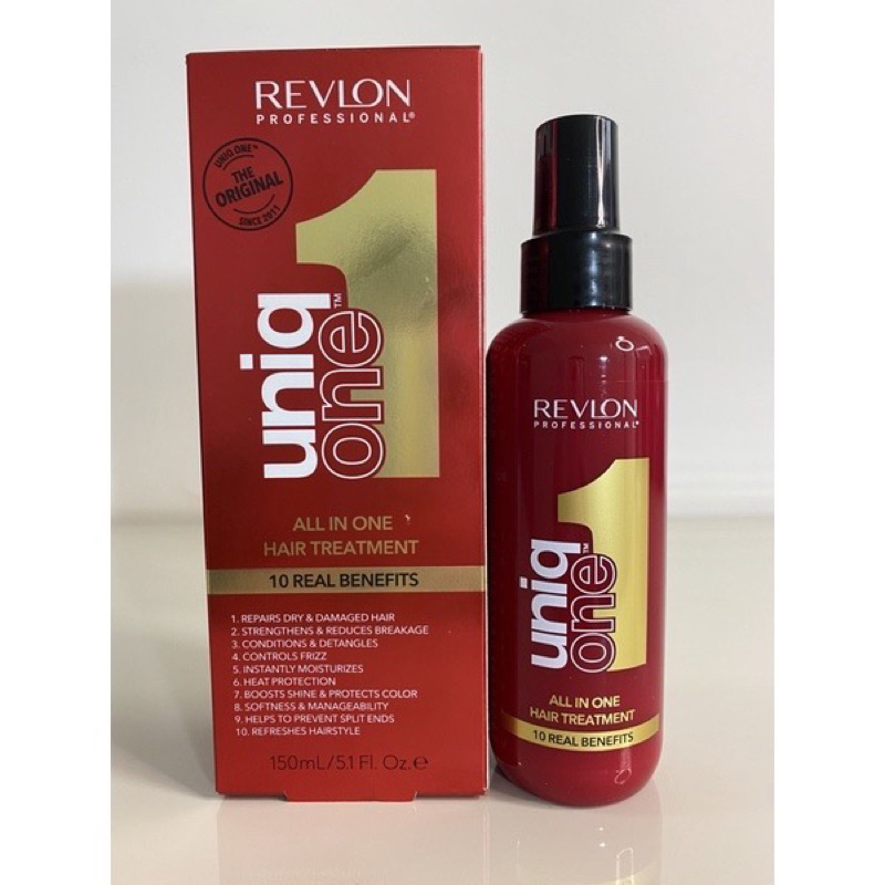 Revlon Unique One 10 Em 1 ORIGINAL tratamento capilar leave in | Shopee ...