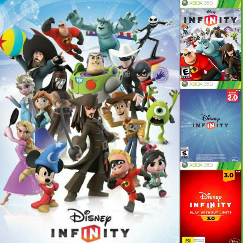 Jogos Disney INFINITY em português Xbox 360 coleção com capinha ...