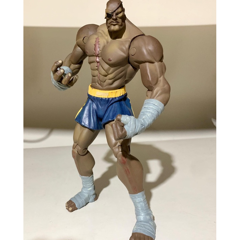 Street Fighter Round 2 Sagat Player 1 Resaurus Original | Shopee Brasil