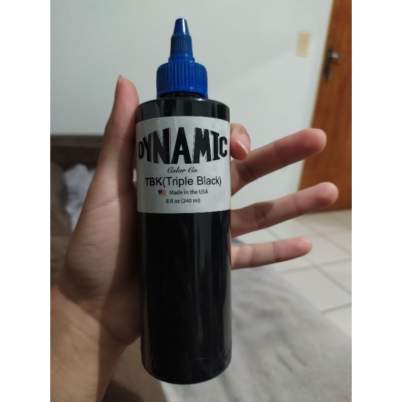 Tinta para tatuagem DYNAMIC Triple Black Original | Shopee Brasil