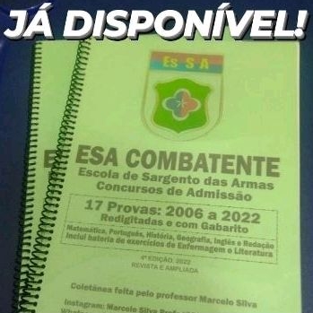 ESA 2025 - Apostila de Provas Anteriores (2006-2025) | Shopee Brasil
