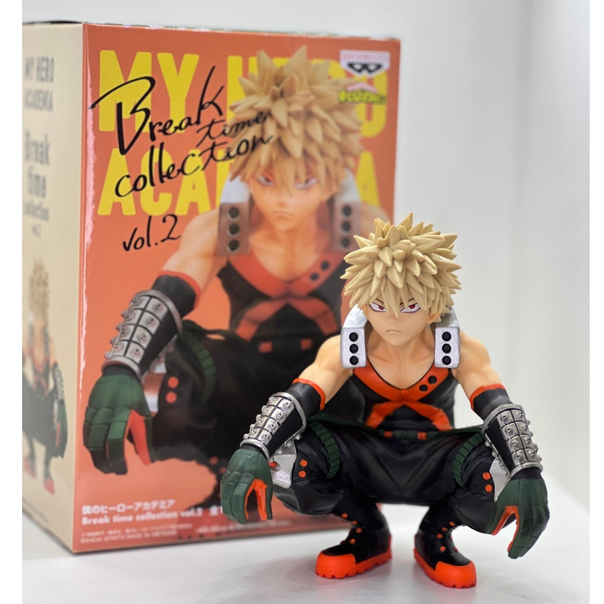 Action Figure Katsuki Bakugo Break Time Collection Vol. 2 - My Hero ...