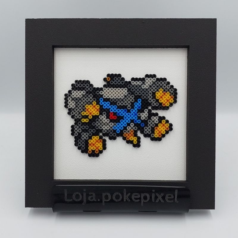 Quadro Decorativo - Pokemon / Shiny Mega Metagross / Pixel Art | Shopee ...