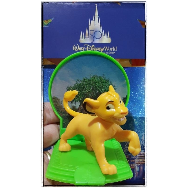 Simba Rei Leão Walt Disney World 50 anos Coleção Mcdonalds | Shopee Brasil
