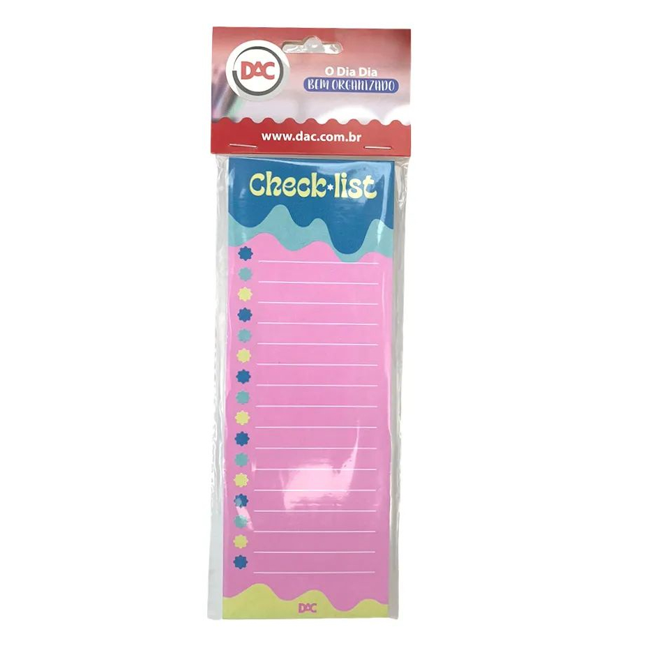 Bloco check list hello DAC | Shopee Brasil