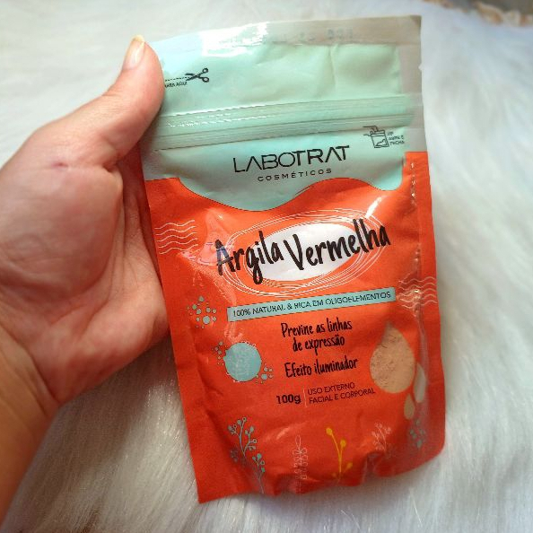 Argila Vermelha Labotrat 100g | Shopee Brasil