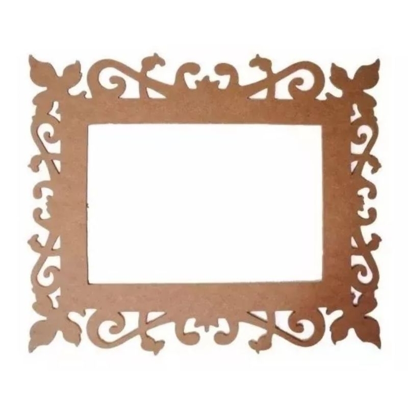 Moldura MDF retangular série Silver | Shopee Brasil
