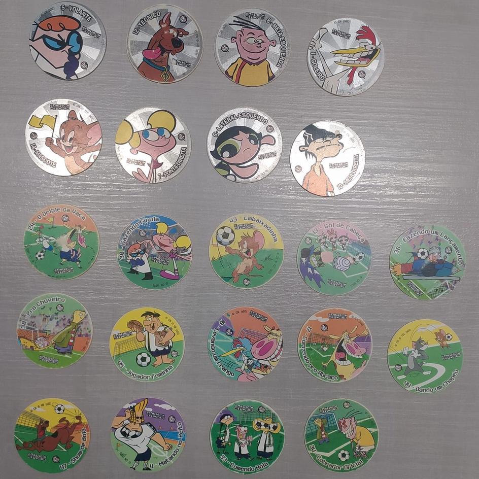 Tazos coleção Cartoon Network ElmaChips - Escorrega o Preço
