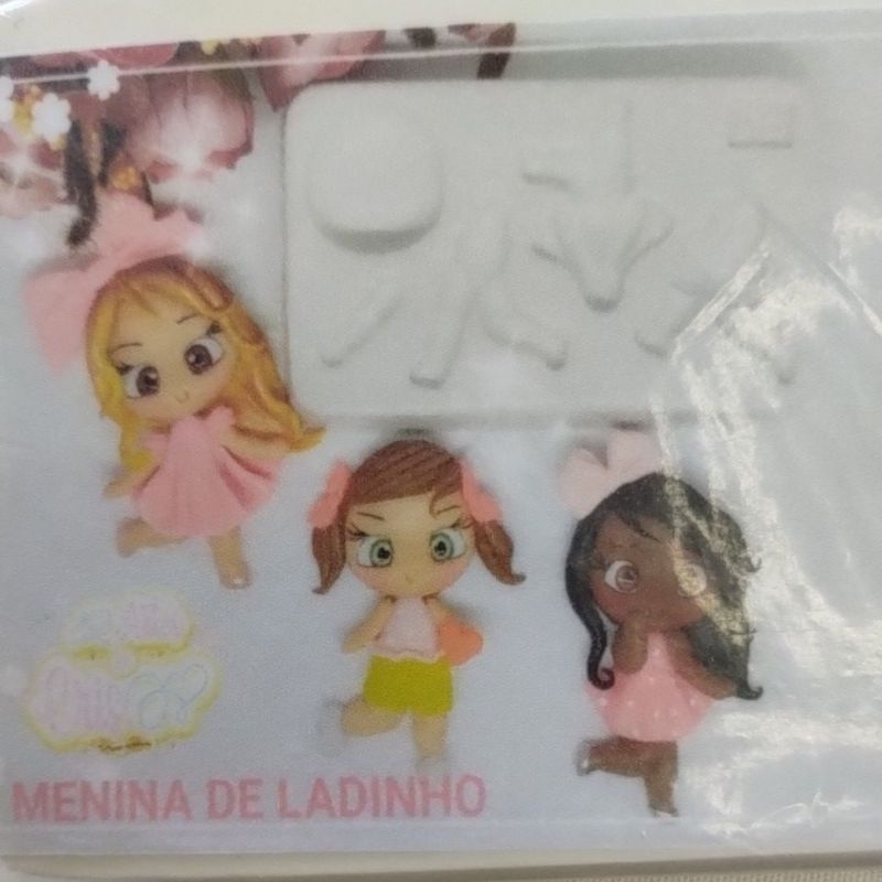 Molde De Silicone Menina De Ladinho Shopee Brasil