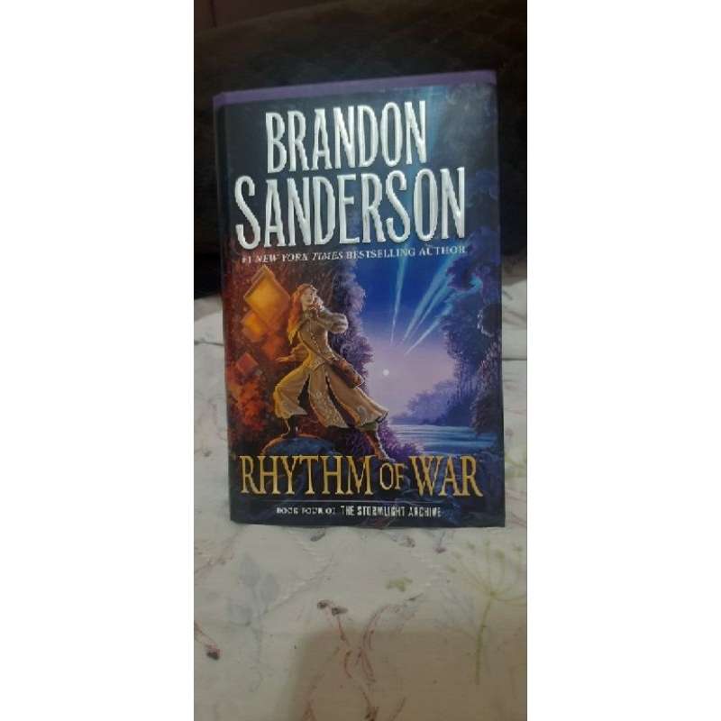 Livro Rhythm of War em inglês (capa dura) - Brandon Sanderson | Shopee Brasil