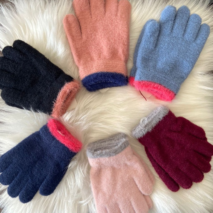 Luva Infantil Peluciada Lisa - Maciez e Estilo para os Dias Frios ...